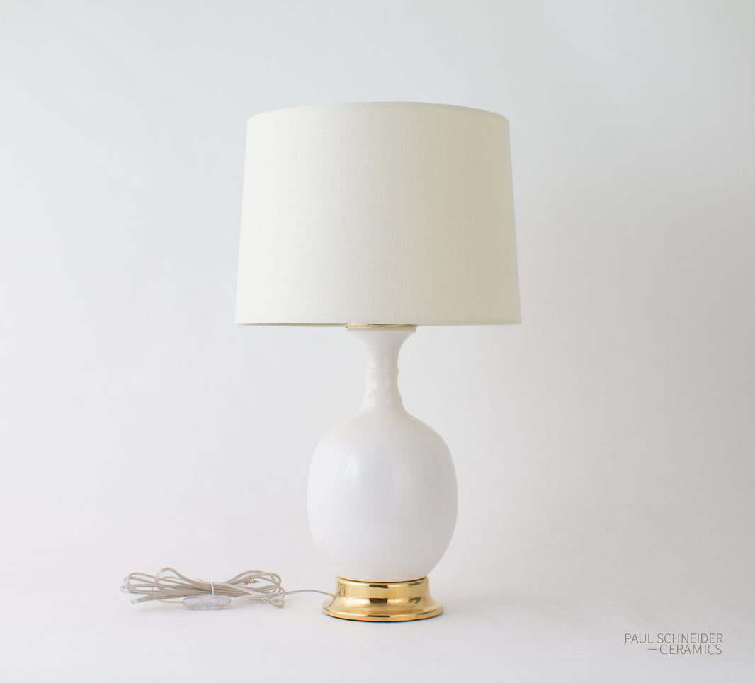 White Desk Lamps – Paul Schneider Ceramics