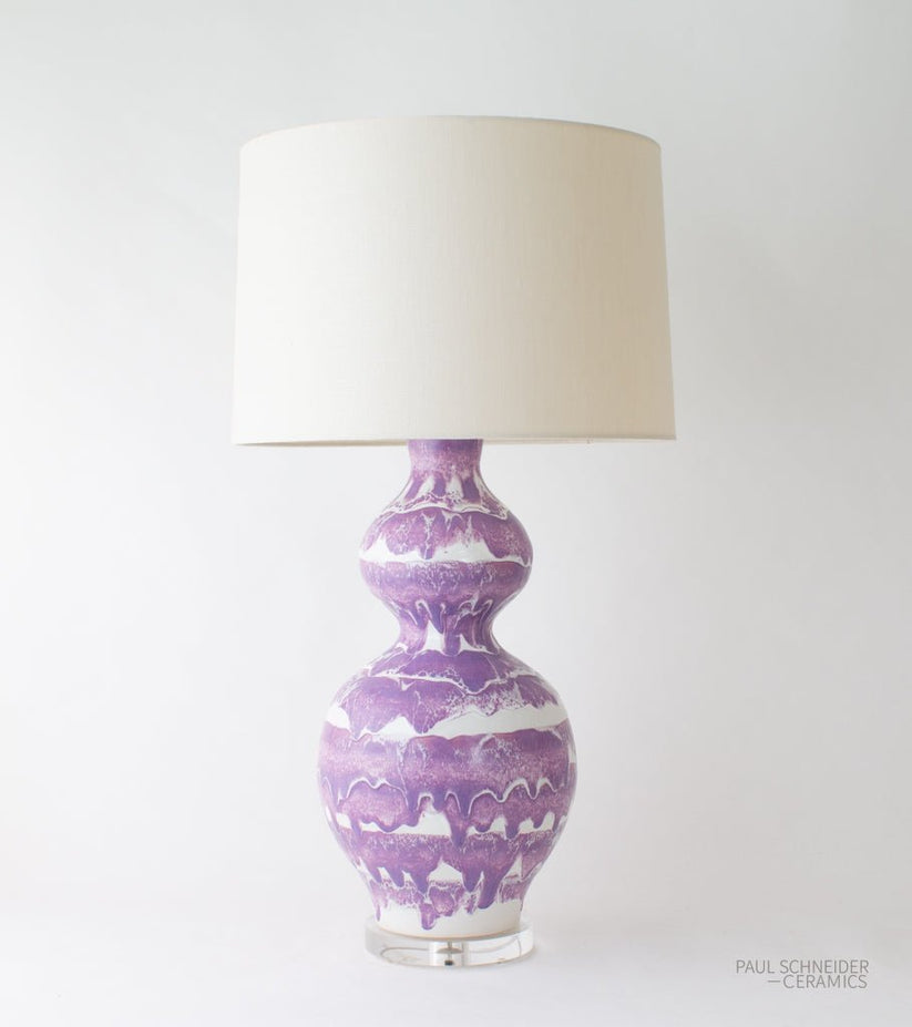 DOUBLE GOURD | Drip Banded | Lilac – PSC