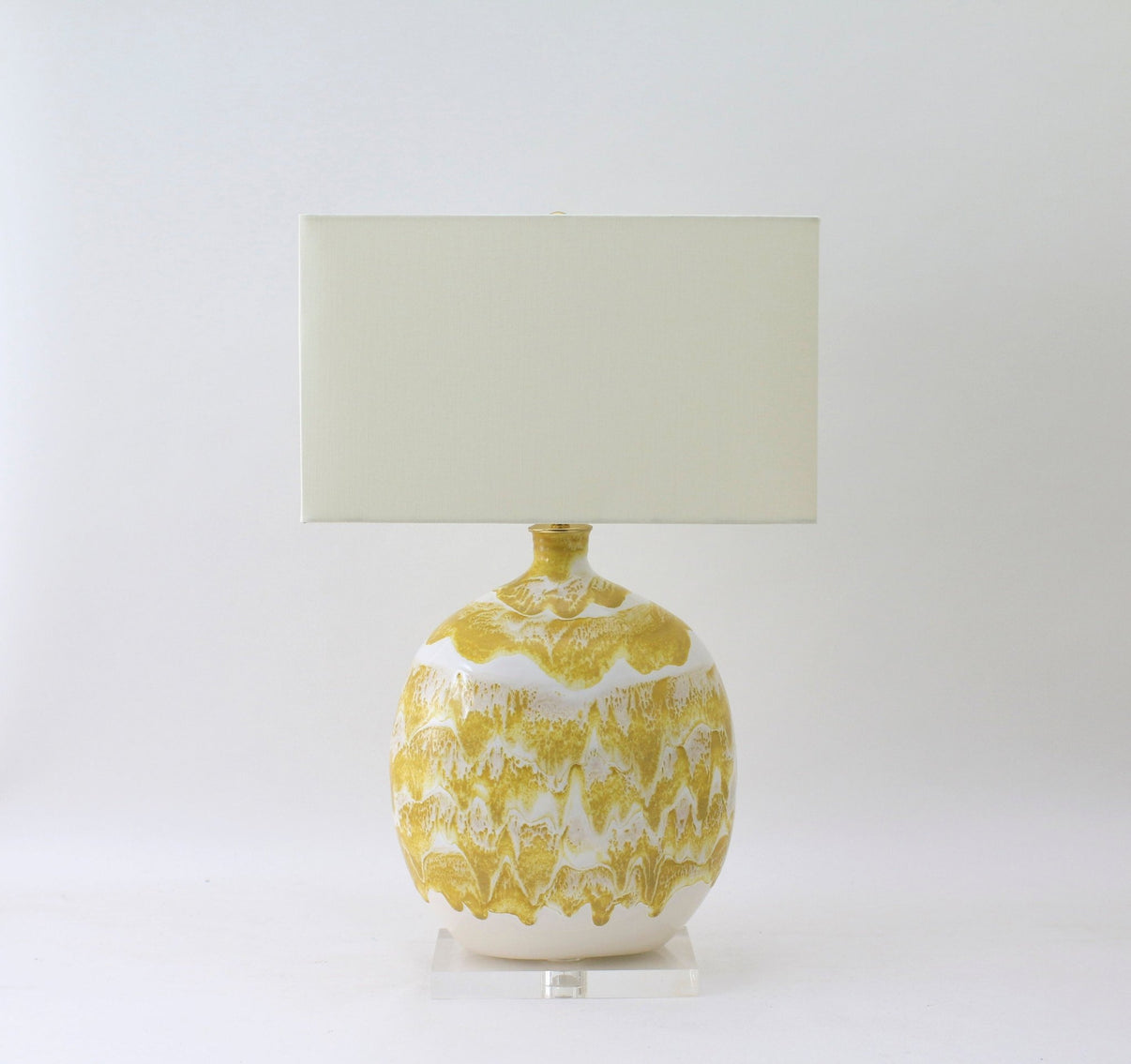 MARFA | Drip Banded | Mustard – Paul Schneider Ceramics