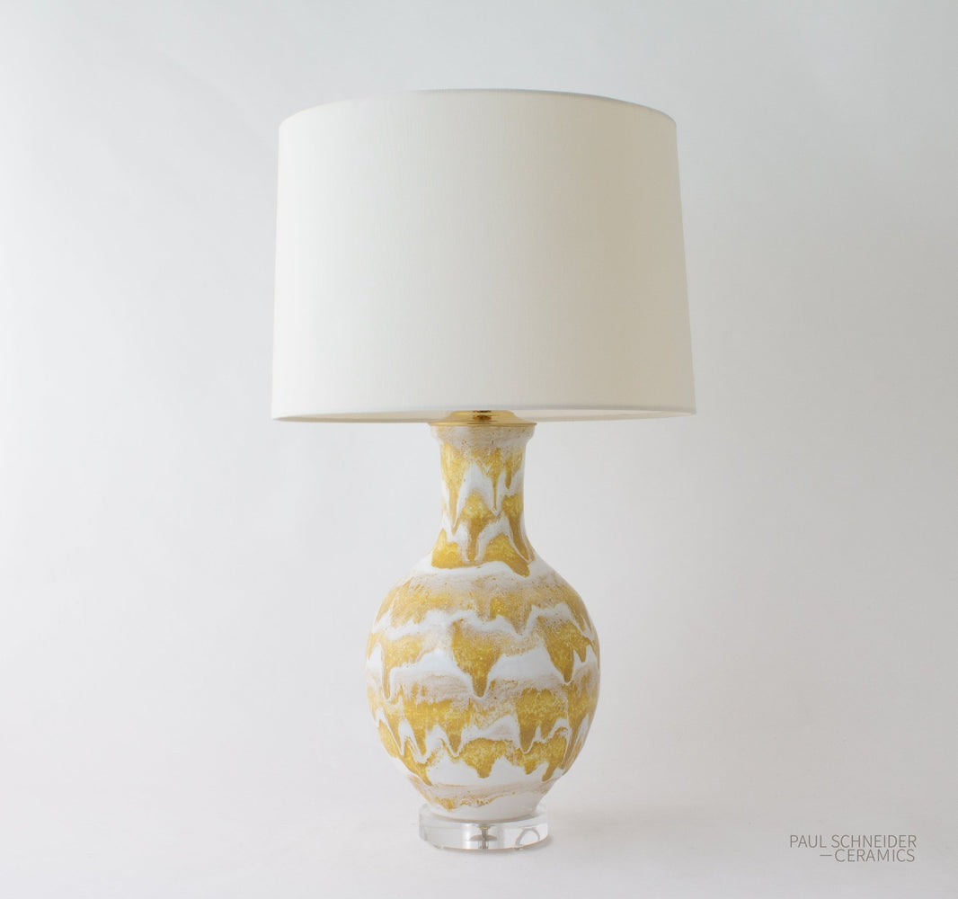 Mustard Table Lamps – Paul Schneider Ceramics